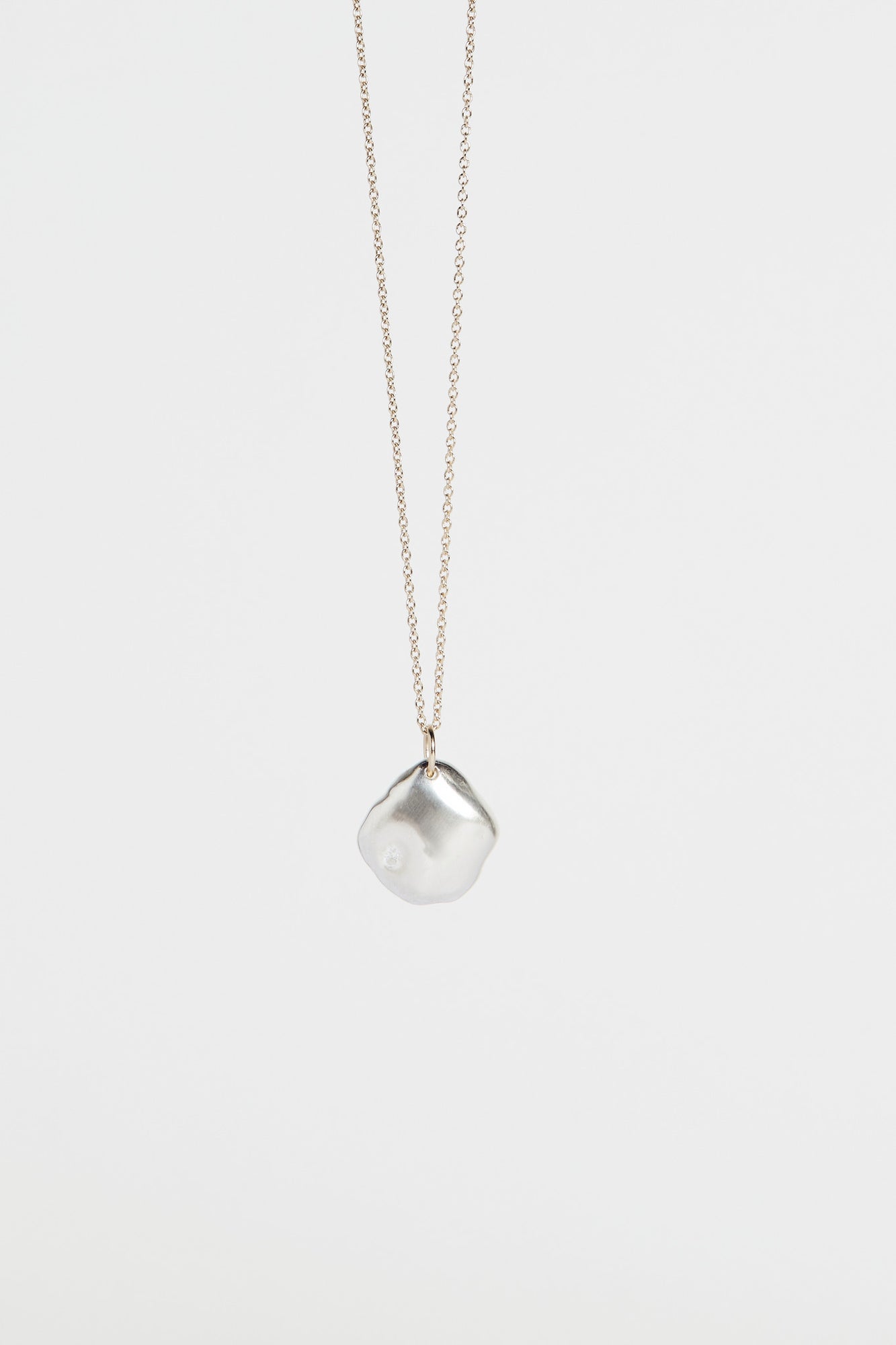 Long Rock Pendant Necklace – ISA NOY