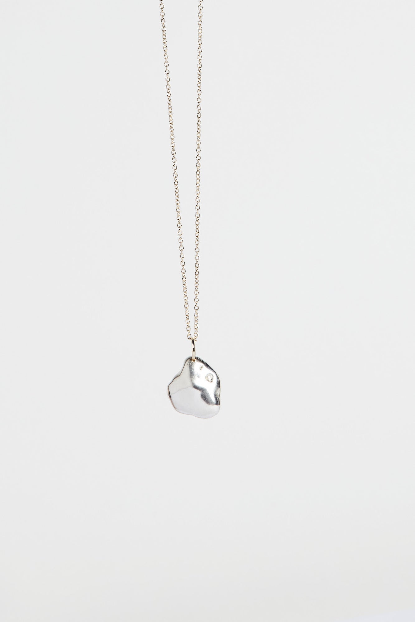 Long Rock Pendant Necklace – ISA NOY